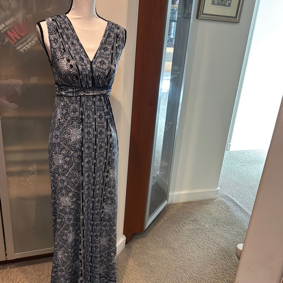 Max Studio | Dresses | Max Studio Blue Maxi Dress | Poshmark